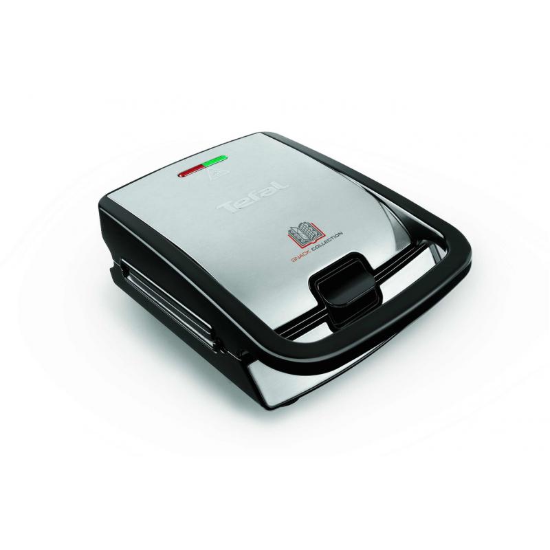 Tefal SW853D12 Snack Collection Machine à Gaufres et Croques Noir/Inox