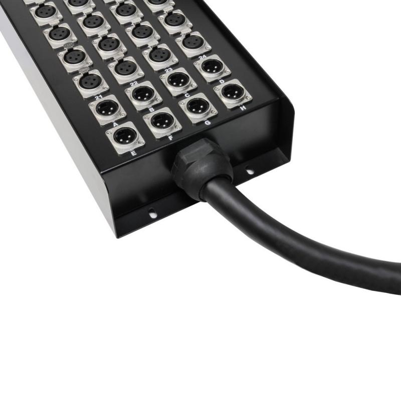 Câble Multipaire Boîtier de Scène 24/8 30 m Adam Hall Cables K 32 C 30