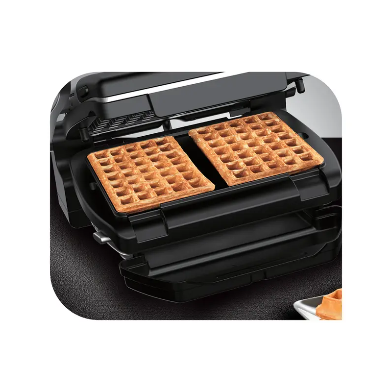 Plaques gaufre x2 et louche pour OptiGrill Tefal XA723812